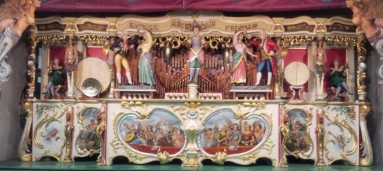 Circuses used mechanical band organs in the nineteenth century